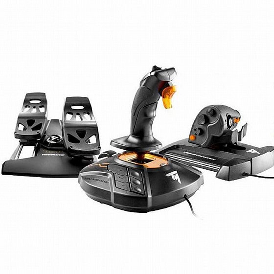 ג'ויסטיק טיסה Thrustmaster T.16000M FCS Flight Pack | ערכות טיסה ...