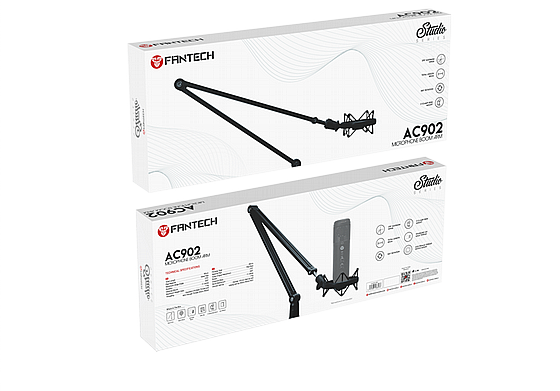 FANTECH AC902s ADJUSTABLE MICROPHONE STAND | מיקרופונים | ציוד גיימינג