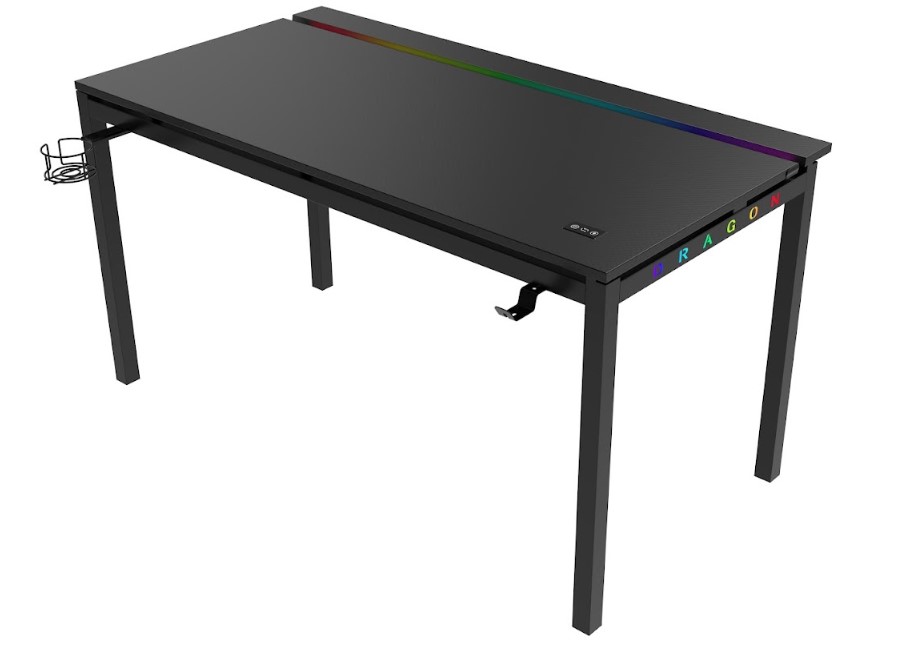 שולחן גיימינג Dragon Magma Gaming Table RGB DLX | שולחנות גיימינג ...